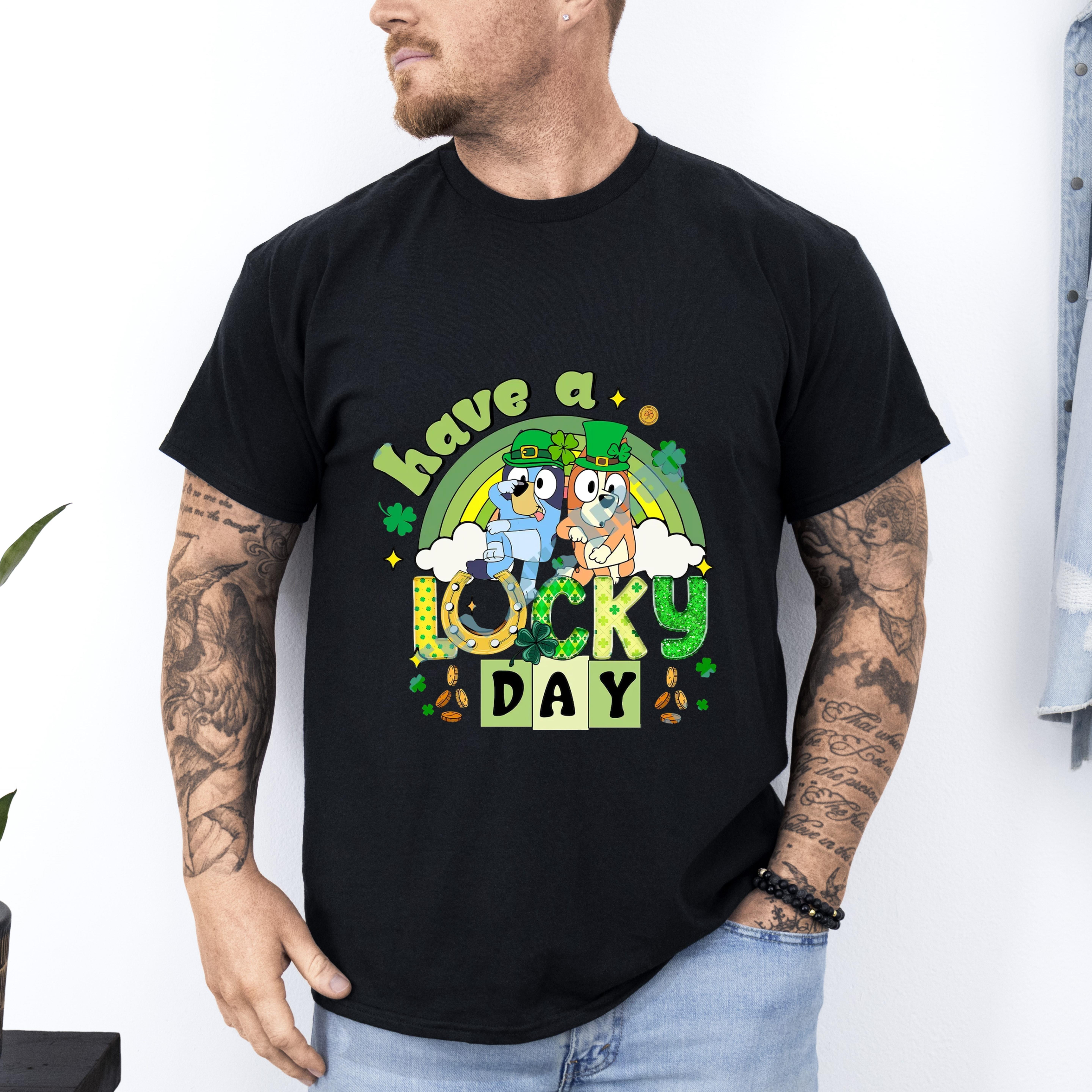 BRUSH Prints xHave a Lucky Day Shirt/Sweatshirt/Hoodie – St. Patrick’s ...