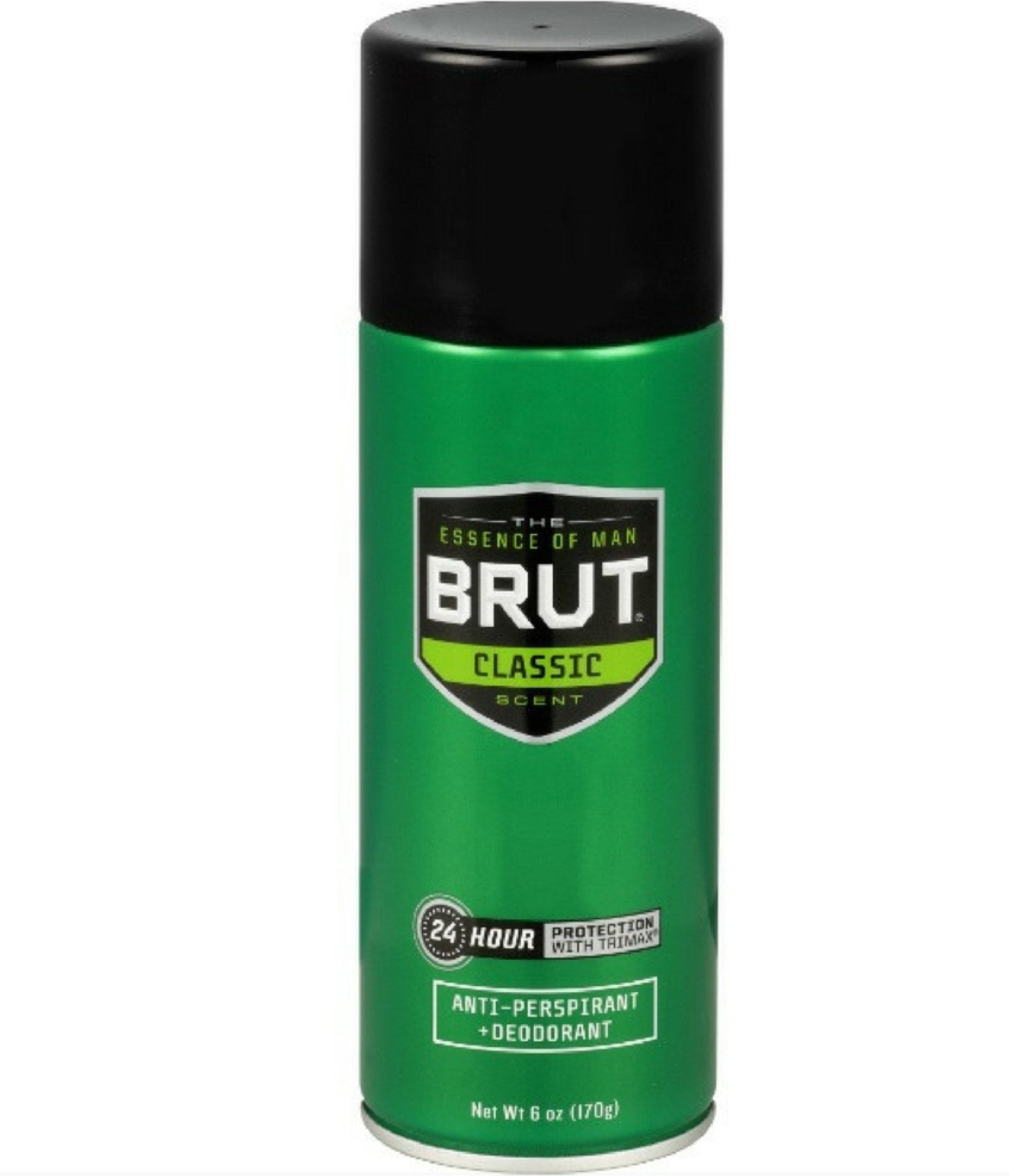 BRUT Aerosol Anti-Perspirant Deodorant Spray, Classic, 6 oz, 4 Pack ...