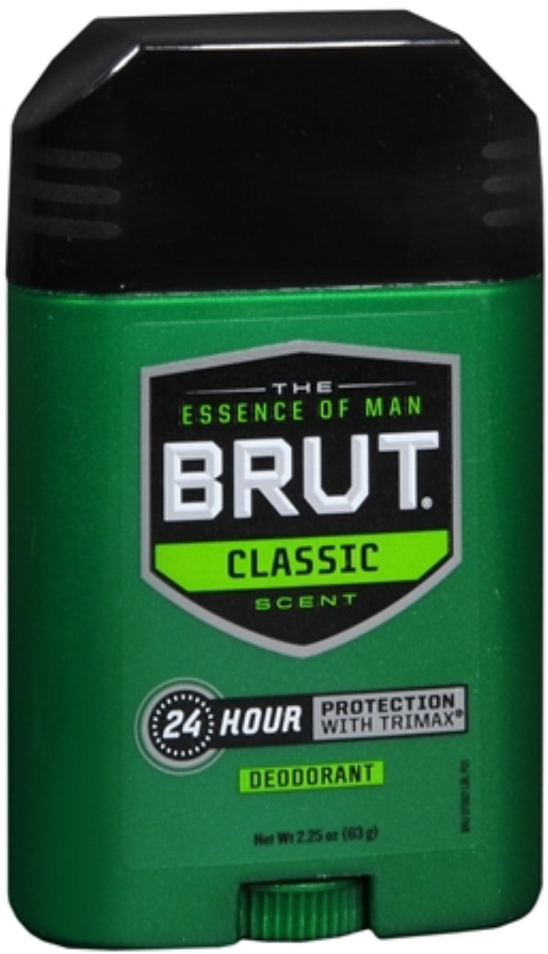BRUT Deodorant Stick Brut Oval Solid Signature Scent 2.25 oz (Pack of 6 ...