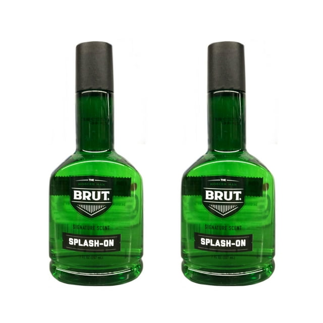 BRUT Original Aftershave Splash-On Classic Scent, 7 oz (Pack of 2 ...