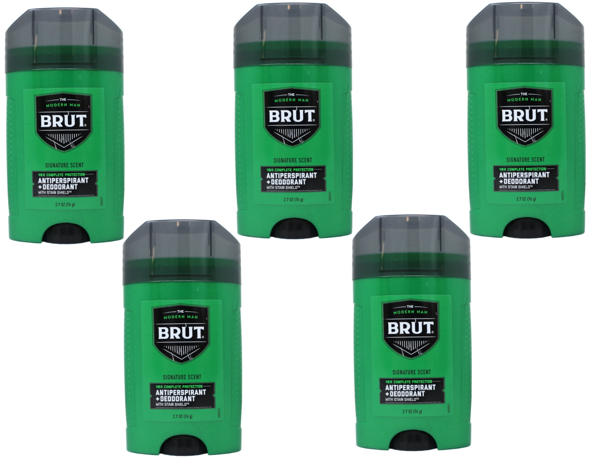 Brut Solid Antiperspirant and Deodorant, Stain Shield, Citrus Woods ...