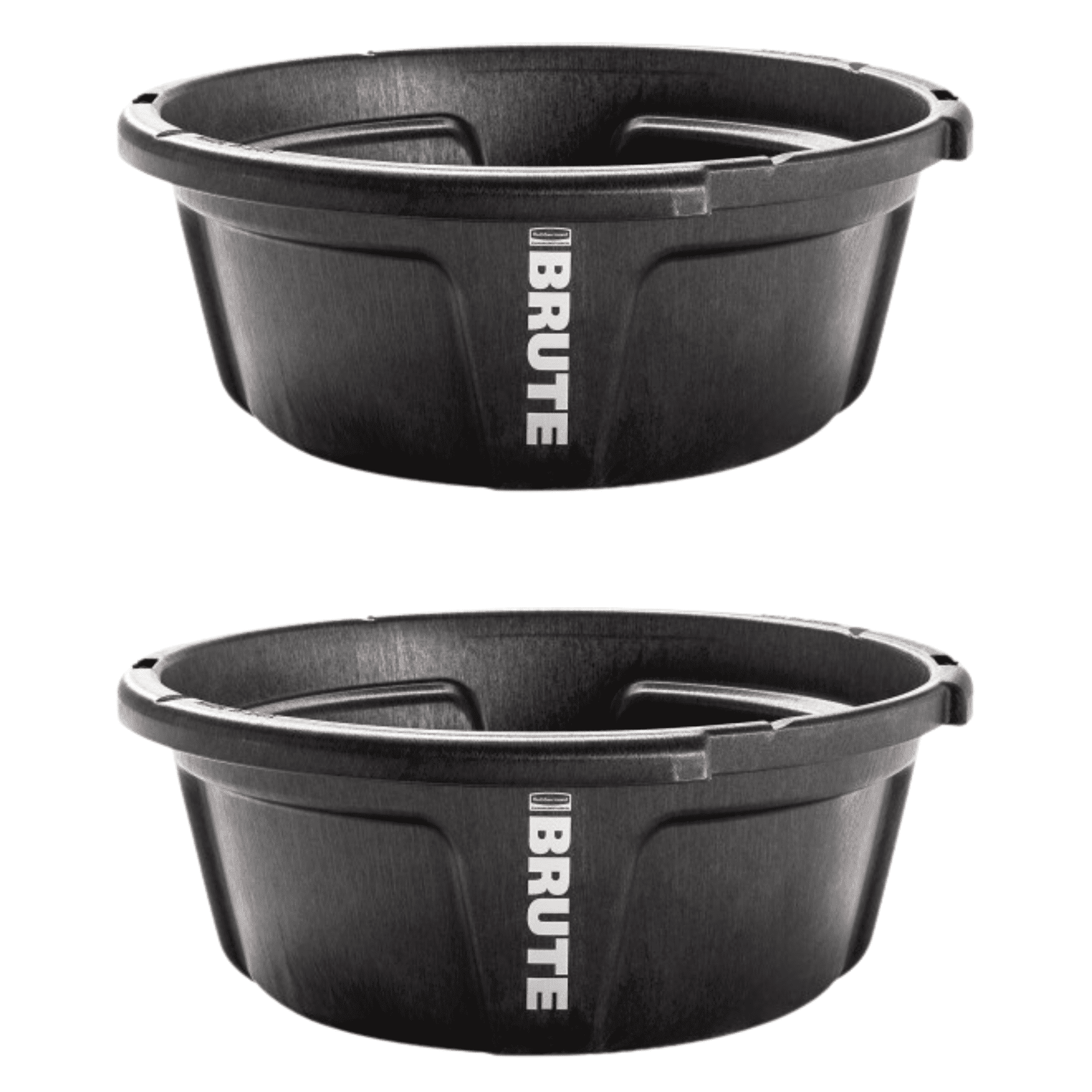 BRUTE Animal Pan Feeder, 6 Gallon, Pack of 2 - Walmart.com