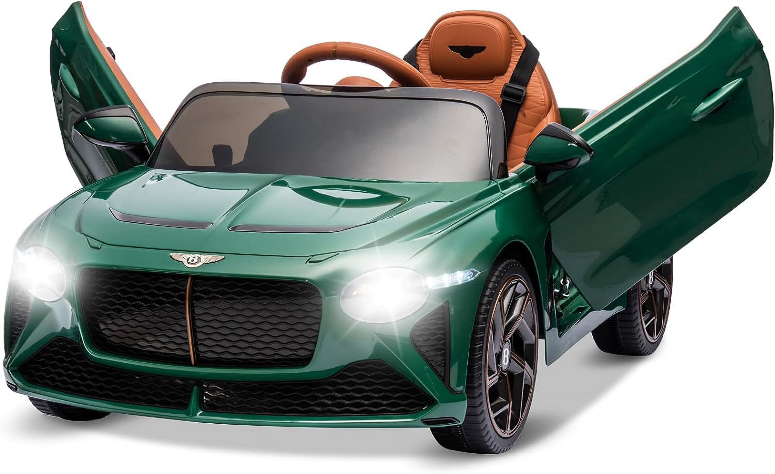BRX Kids Ride On Car, Licensed Bentley Bacalar 12V Electric Vehicles w ...