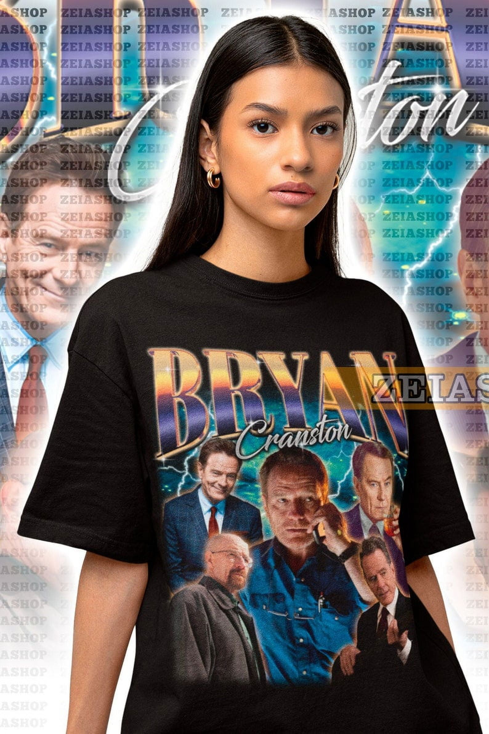 BRYAN CRANSTON Retro 90s Shirt, Bryan Cranston , Bryan Cranston Fan ...