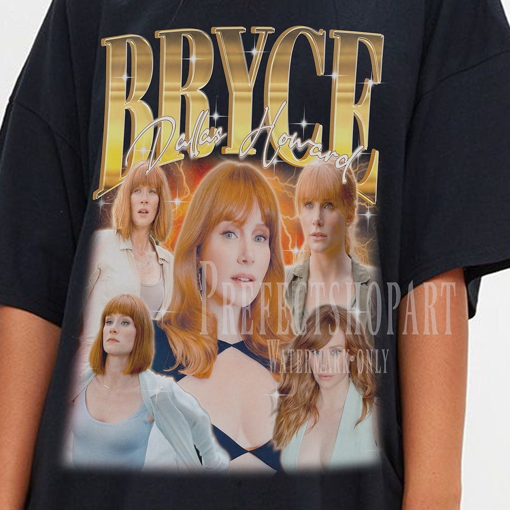 BRYCE DALLAS HOWARD Shirt, Bryce Dallas Howard Vintage T-Shirt, Bryce ...