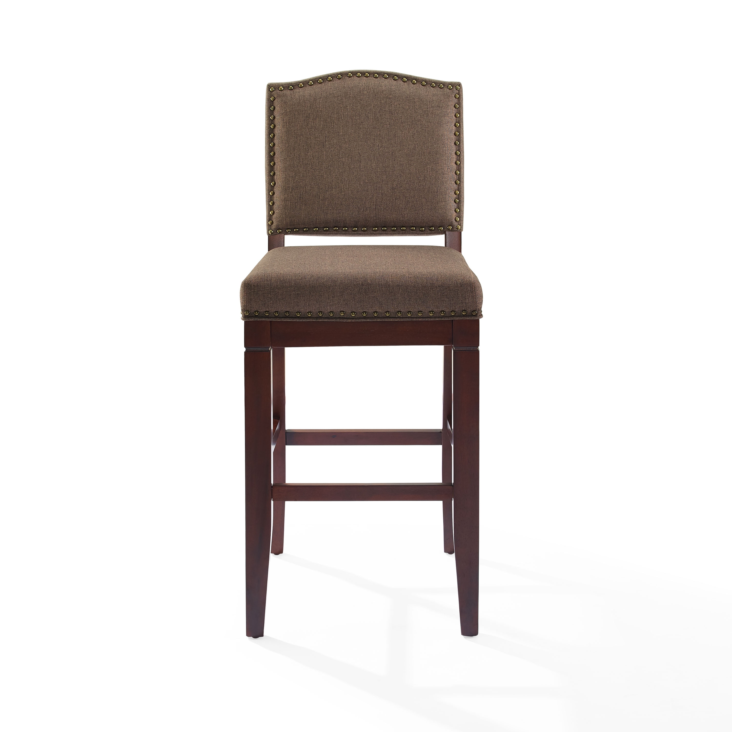 BRYSON BAR STOOL IN ESPRESSO WITH BOURBON CUSHION - Walmart.com