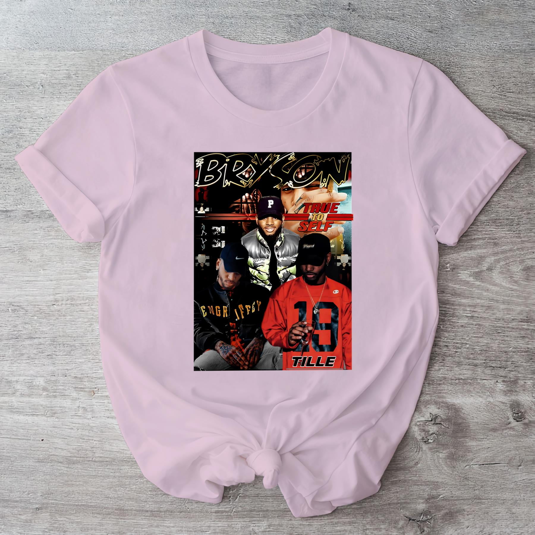 BRYSON TILLER Unisex Vintage 90s Style Retro Shirt, Rap Hip Hop Bryson ...