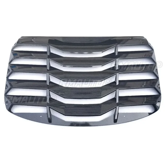 BRZ GR86 Rear Window Louver Shutter Cover Matte Black DC Style For ...