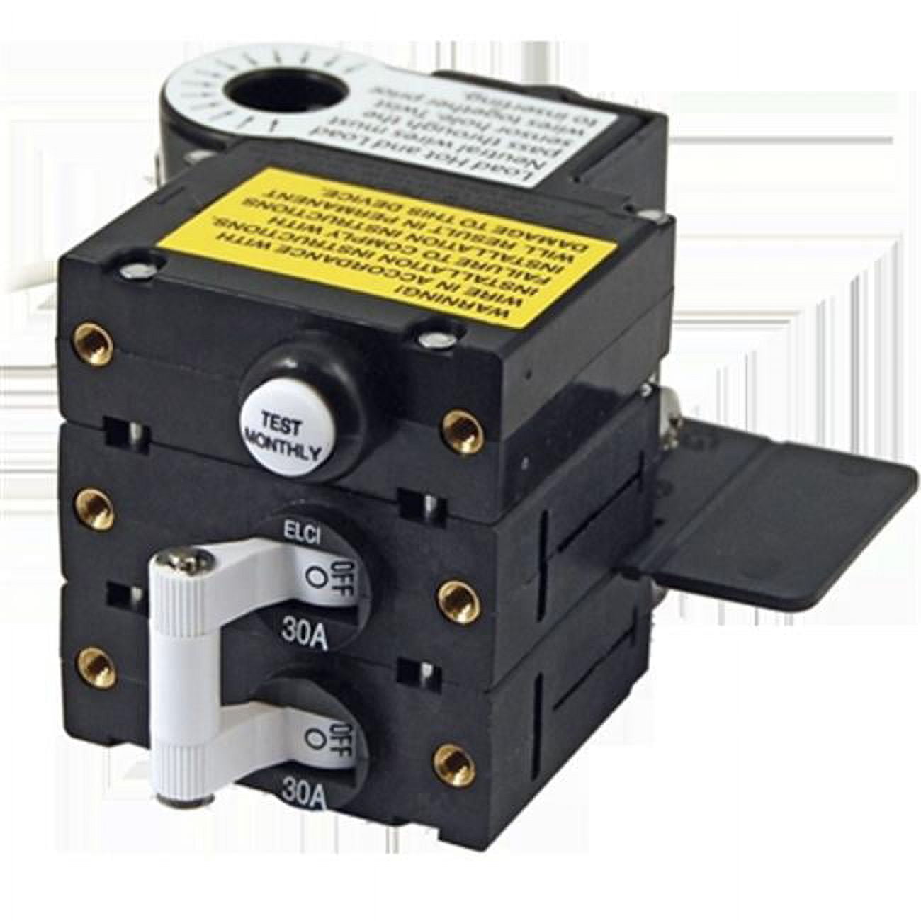BS-3106100 120V 30A 2 Pole ELCI Toggle Circuit Breaker - Walmart.com