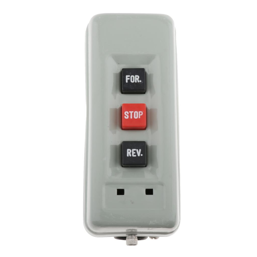 BS-315 3P 2.2KW Waterproof Stop Switch Start Stop Push Button Switch ...