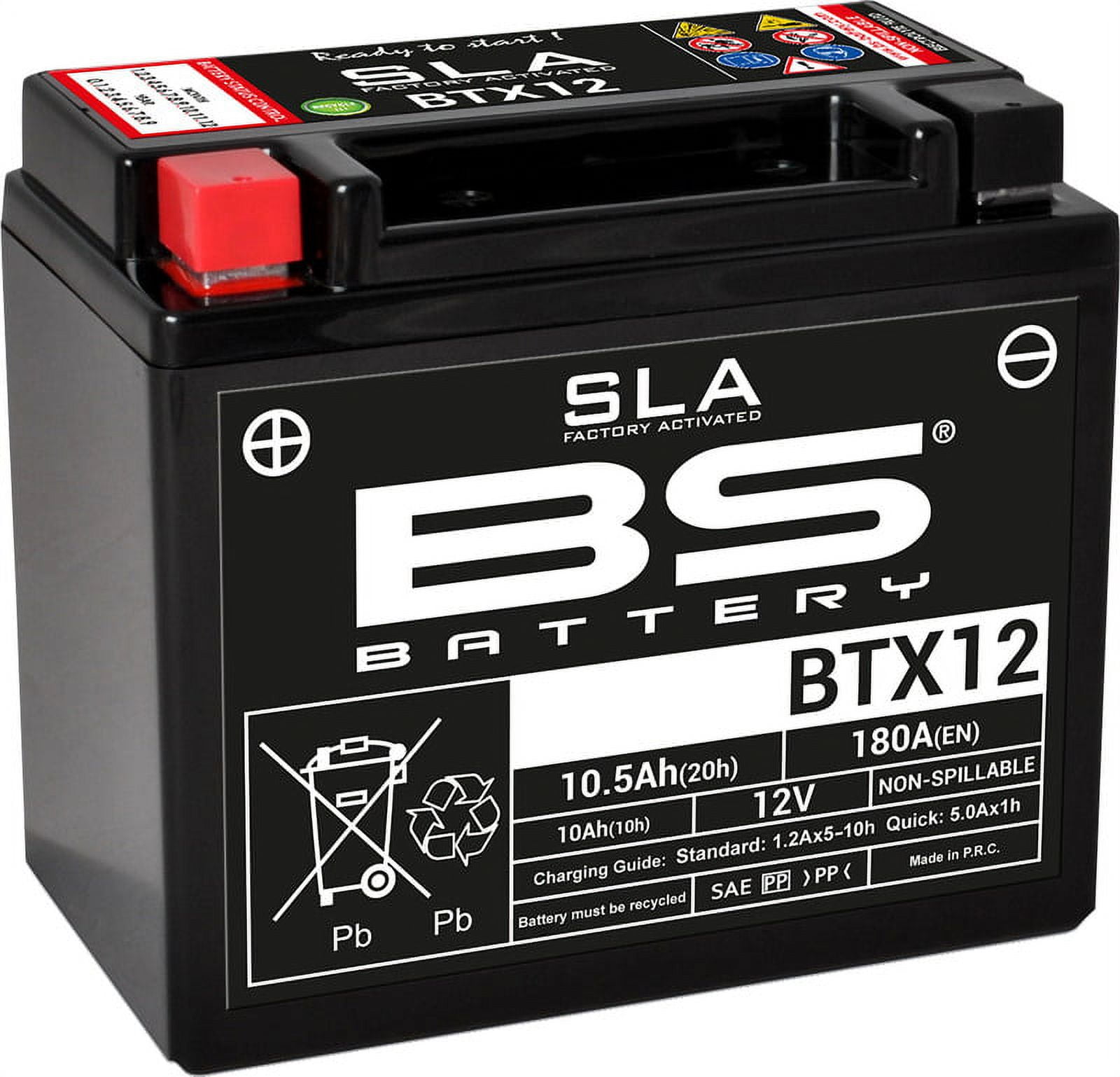 BS Battery BTX12 Battery - Walmart.com
