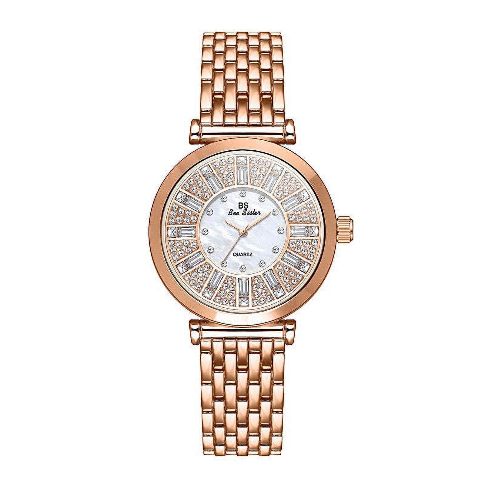 BS New Watch Big Watch Women's Watch Full of Diamonds Quartz Watch ...
