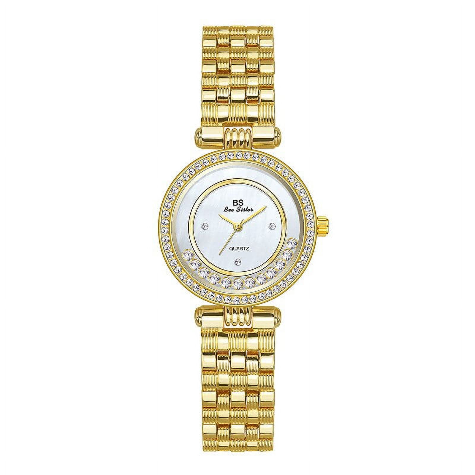 BS New Watch Chain Watch Good Luck Comes Walking Diamond Women's Watch ...