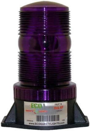 BS1 VIOLET 9-80V DC STROBE FORKLIFT EMERGENCY WARNING LIGHT BEACON 12V ...