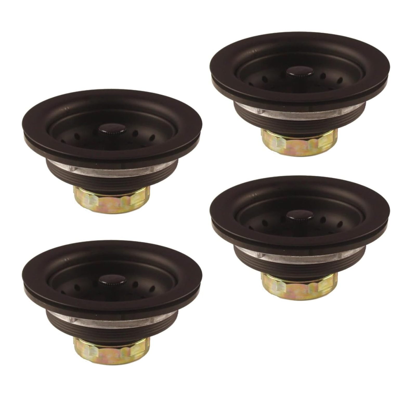 BS10401MB-4P Stick Post Basket Strainer, 3-1/2" Metal Kitchen Strainer ...