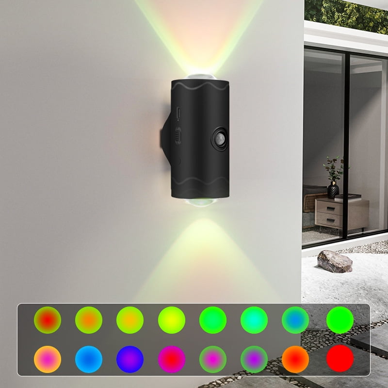 BS1F Colorful Gradient Atmosphere Night Light | Intelligent Human Body ...