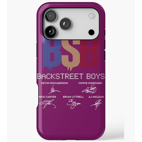 BSB Backstreet Members Signatures, DNA World Tour H1472 Phone Case for ...