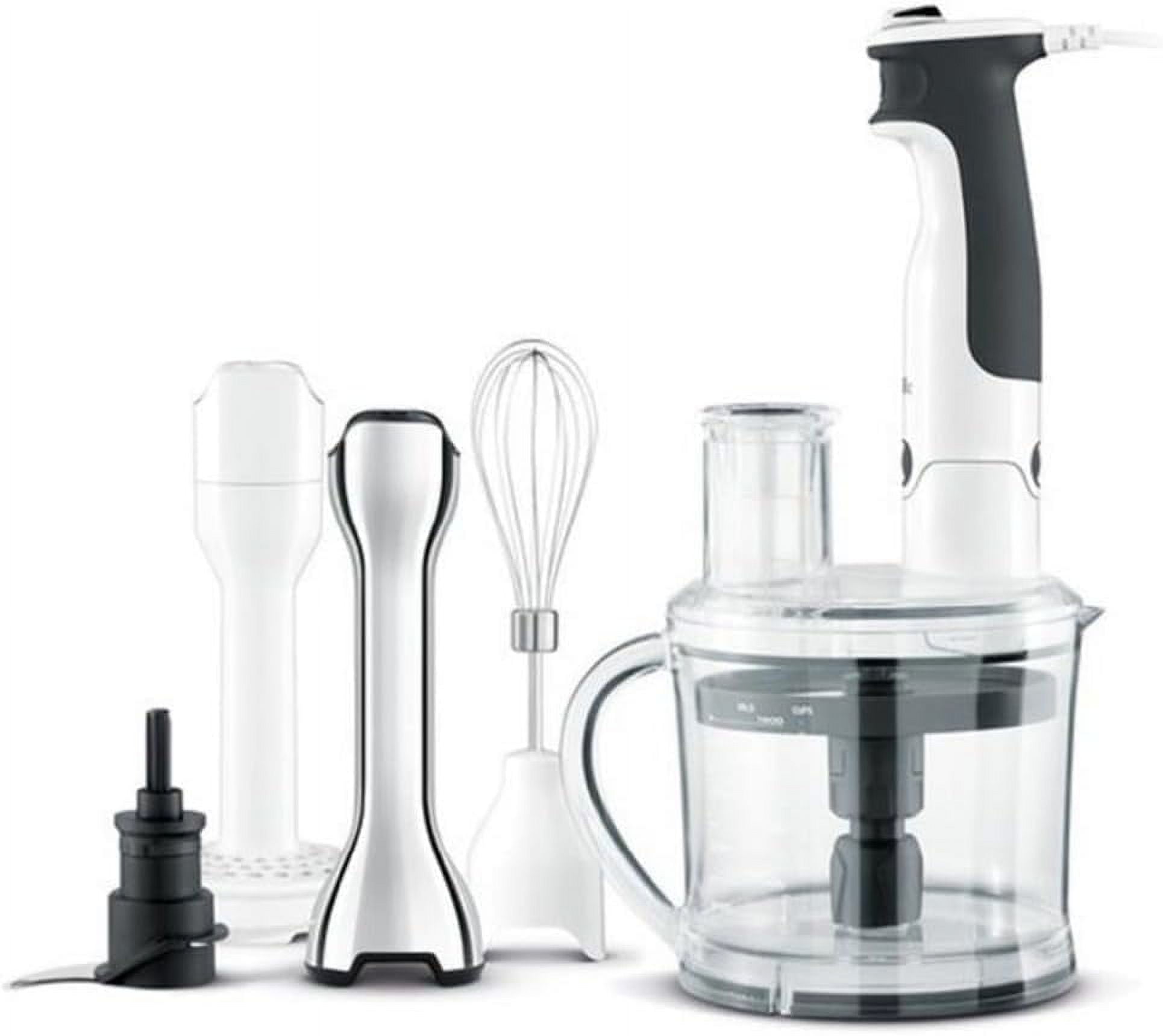 BSB530XL All In One Processing Station and Immersion Blender, Brushed ...