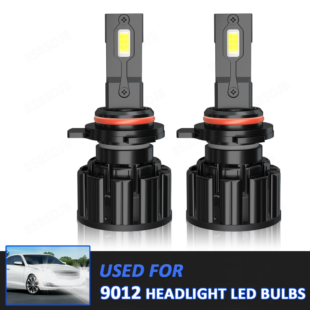 BSBSDJB 9012 For Chevy Impala Premier 2017-2020 LED Headlight Hi/Lo ...