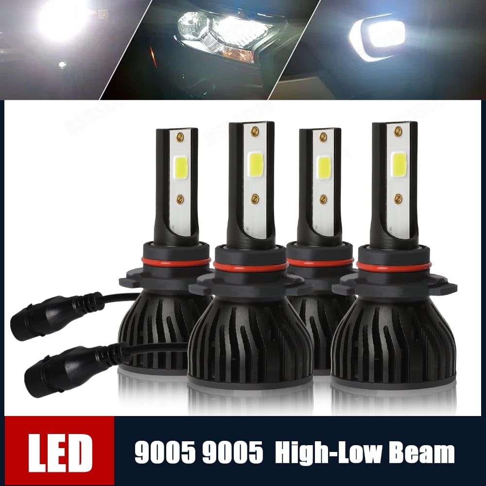 BSBSDJB For Dodge Charger 2016-2021 White LED Headlight Bulbs High-Low ...