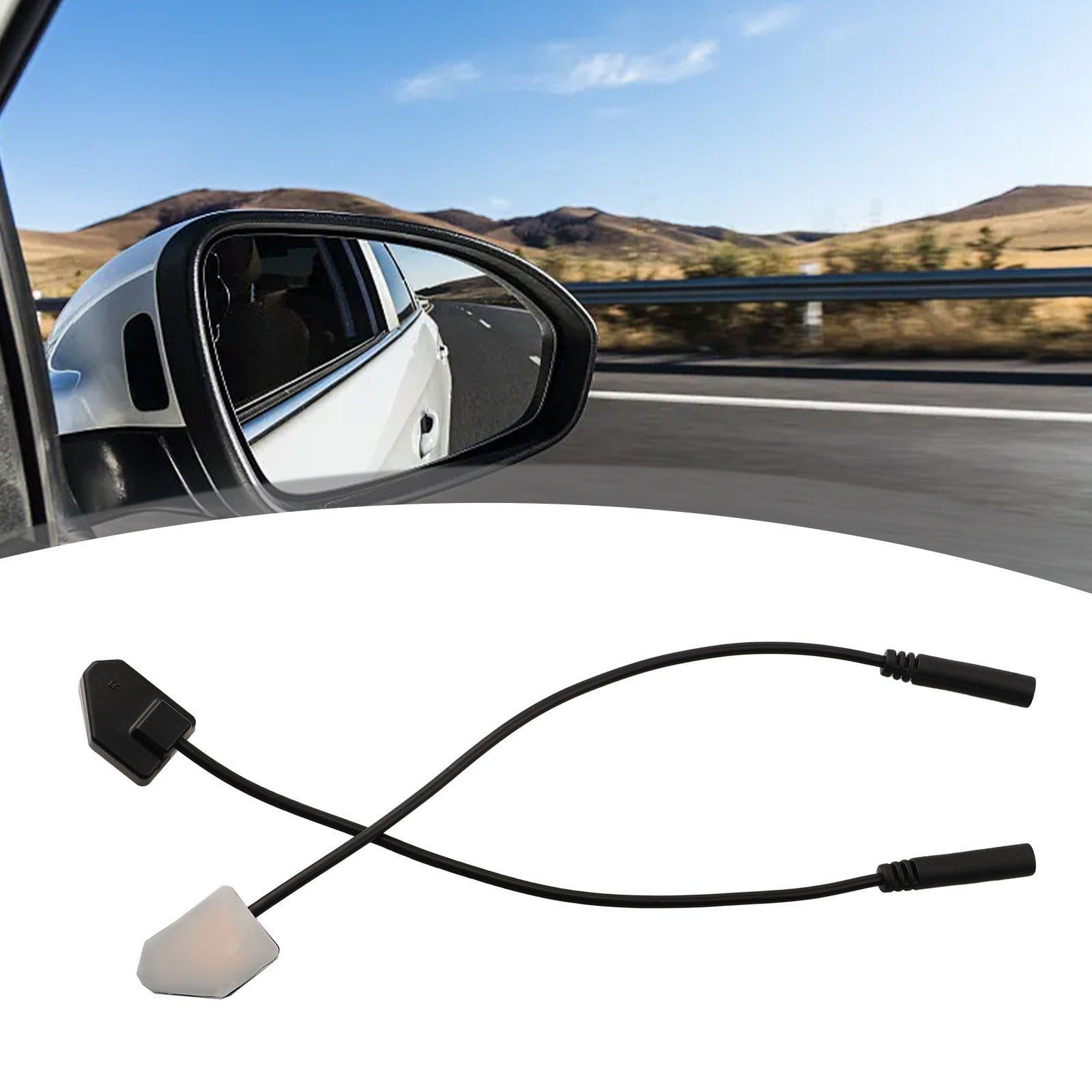 BSD Lens Light for Car Blind Spot Detection System - Safety Driving Accessory, Easy Install ...