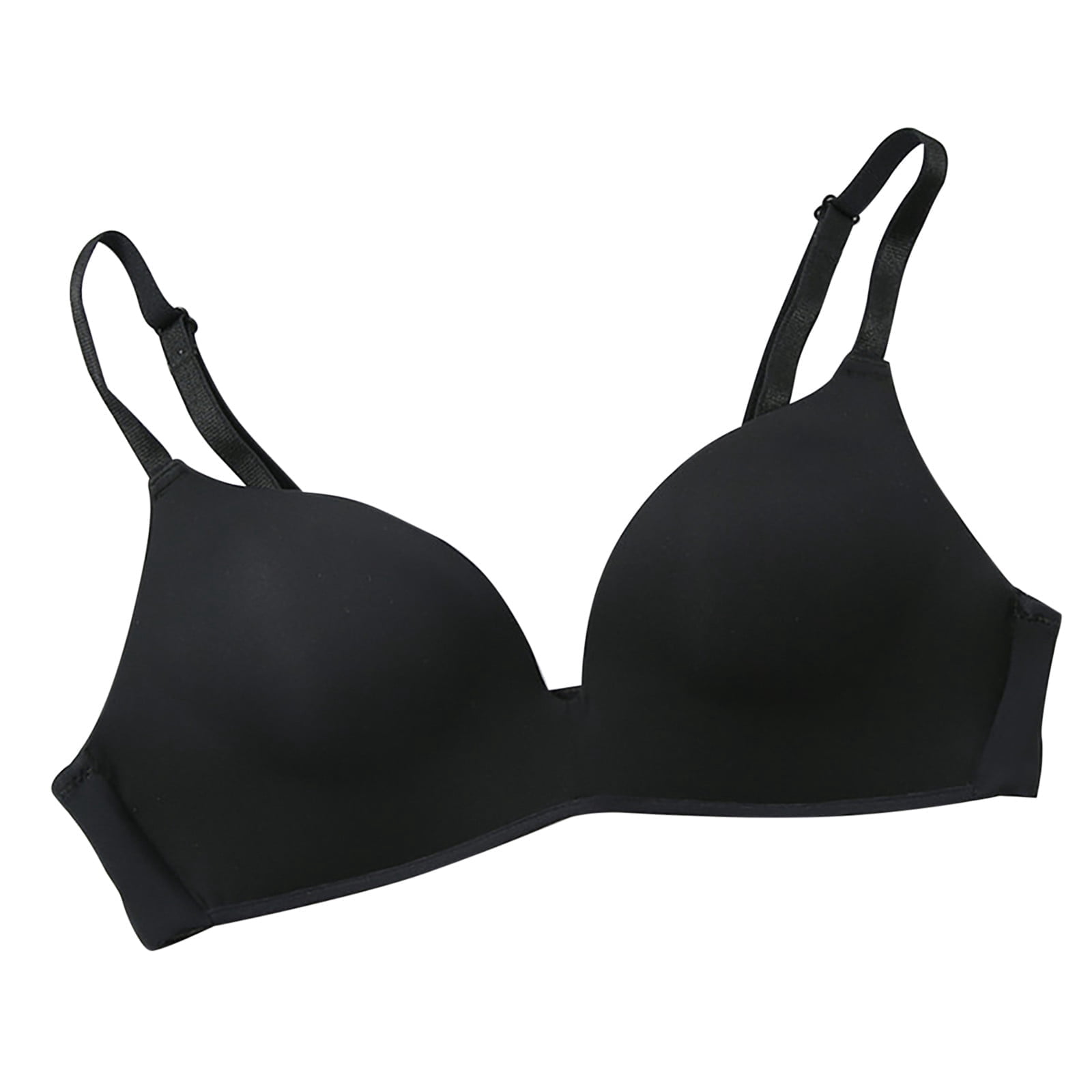 BSDJILFG 50% Push Up Bra, Lightweight Bra, Seamless, Small Chest, No ...