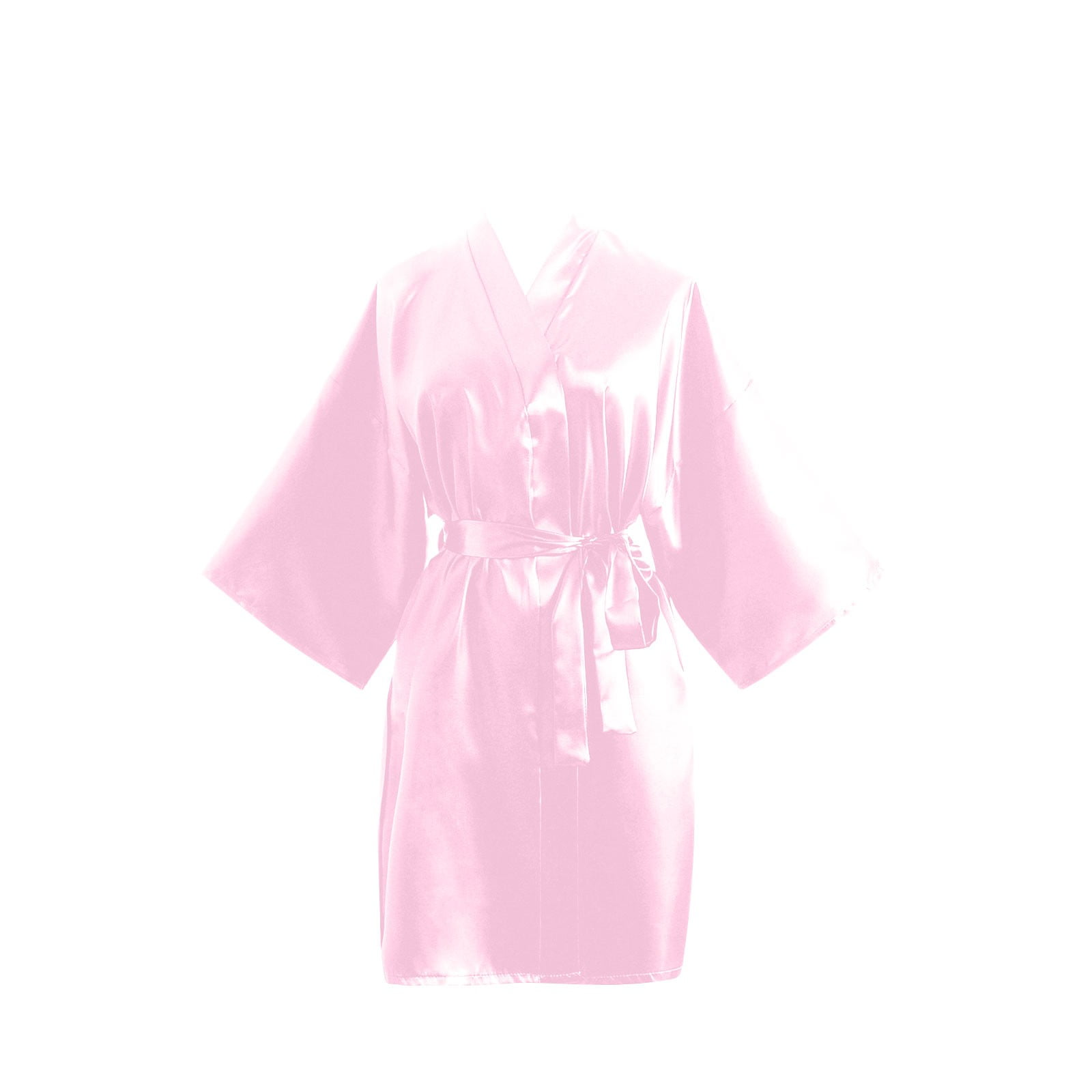 BSDJILFG Bathing Suit Cover Up for Women Satin Nightgown Silky Belted ...