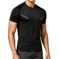 BSDJILFG Cooling T-Shirts for Men Compression Fit Workout Top Quick ...