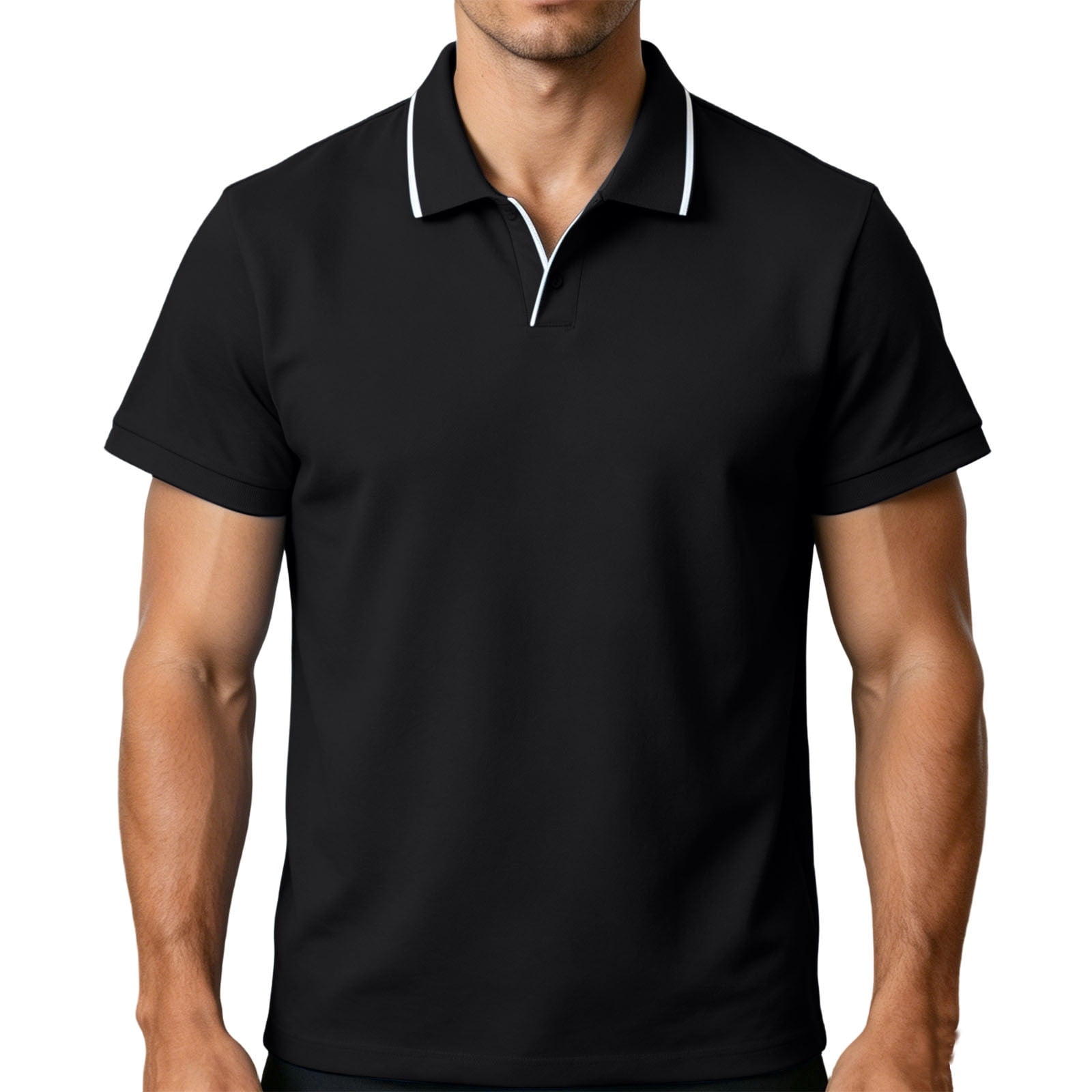 BSDJILFG Juniors Plus Size Golf Shirt,Summer Lightweight Buttons Up ...