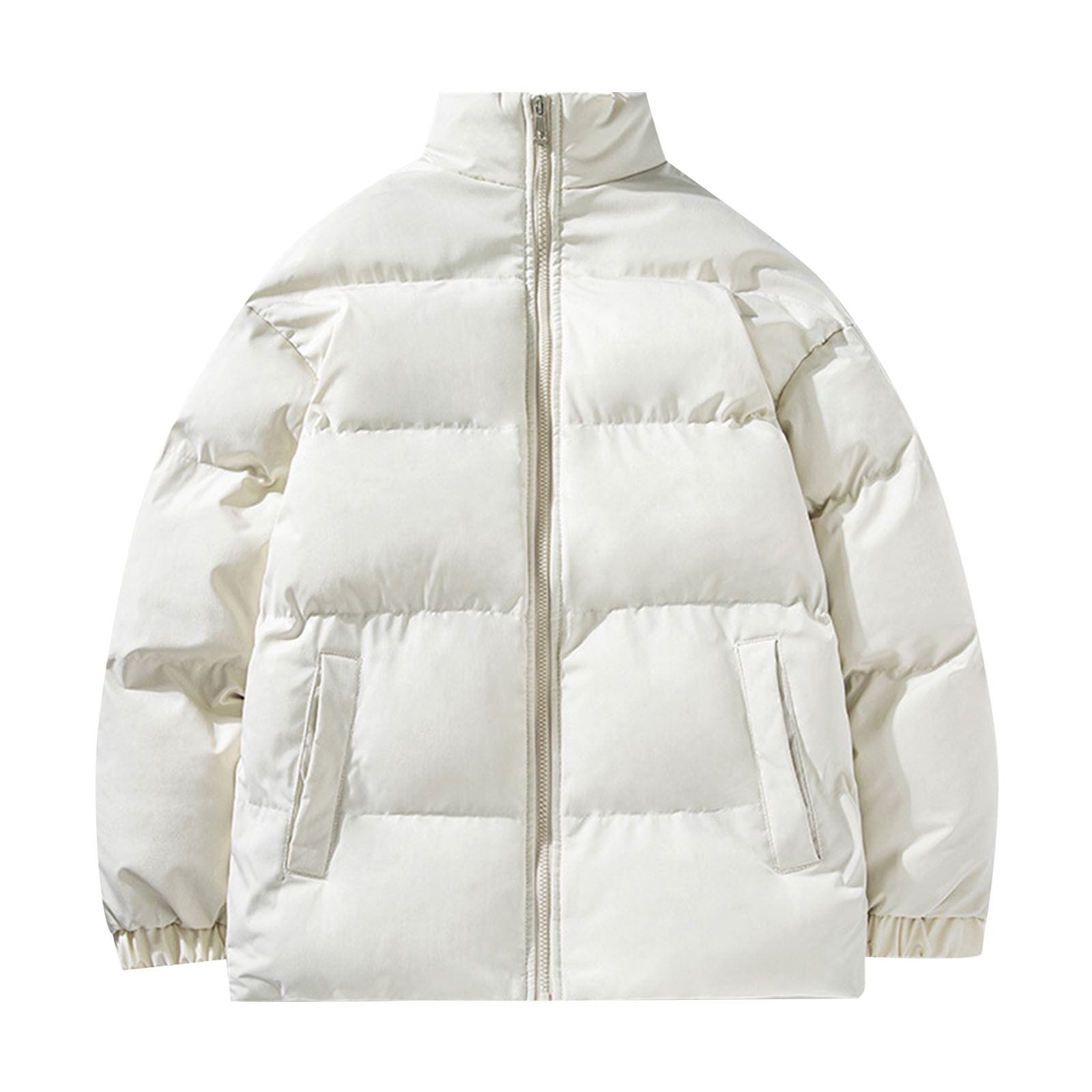 BSDJILFG Men's Puffer Jacket Big and Tall Winter Cotton Puffers Ski ...