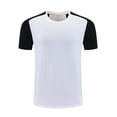 BSDJILFG Mens Quick Drying T-Shirts,Color Blocked Dad Shirts for ...