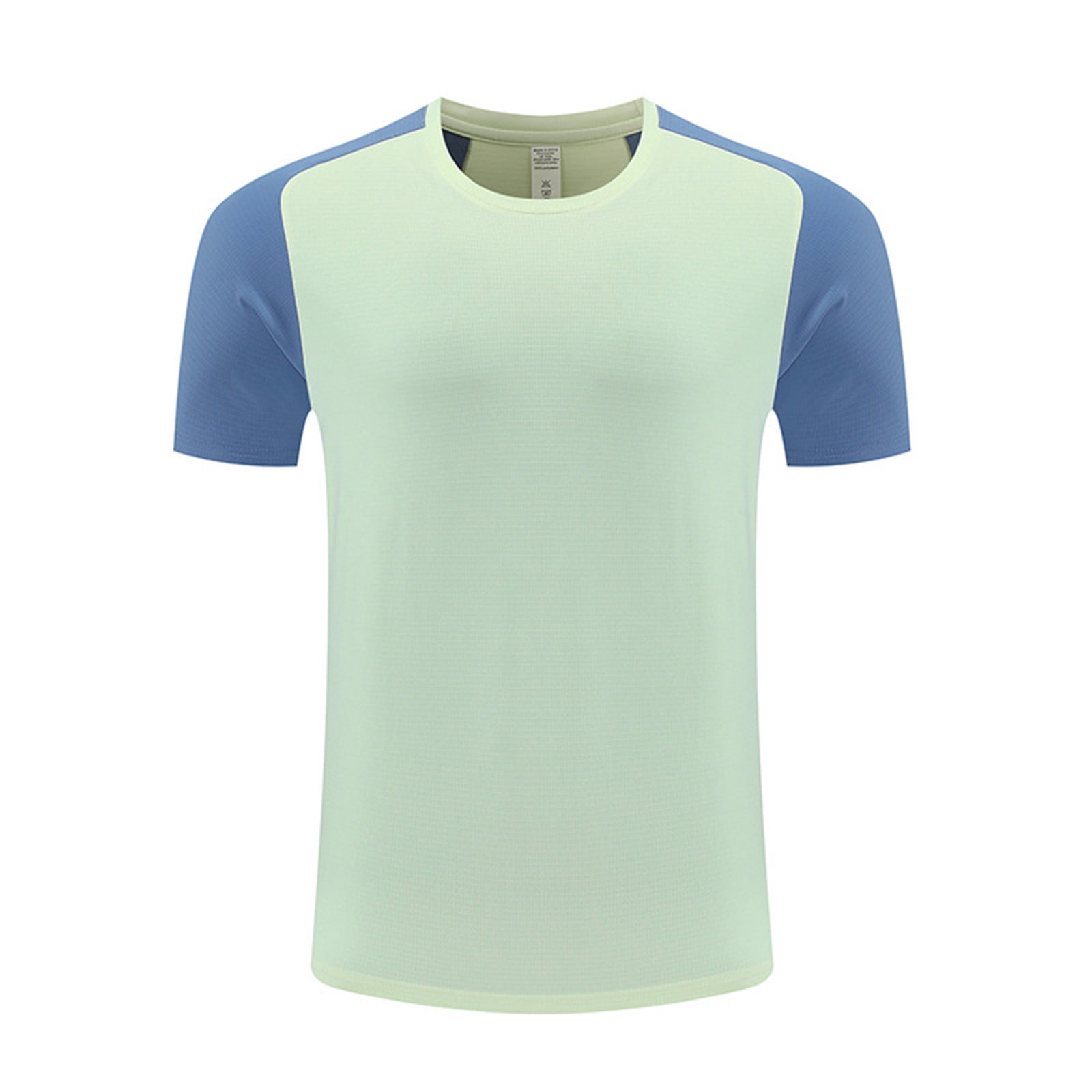 BSDJILFG Mens Quick Drying T-Shirts,Color Blocked Dad Shirts for ...