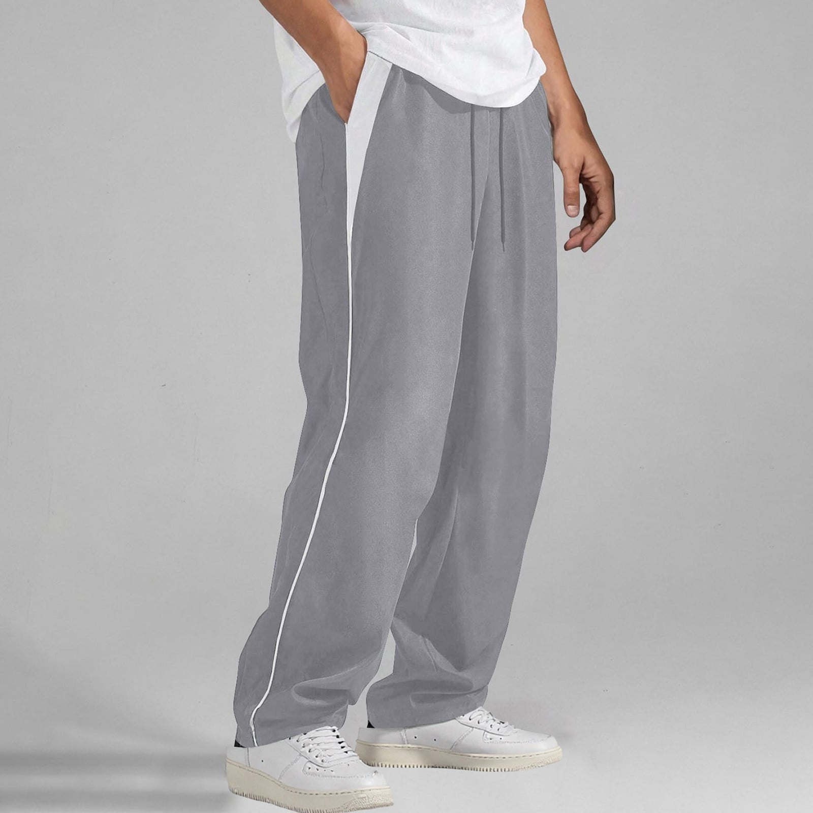 BSDJILFG Mens Sweatpants with Pockets Lightweight Athletic Pants ...