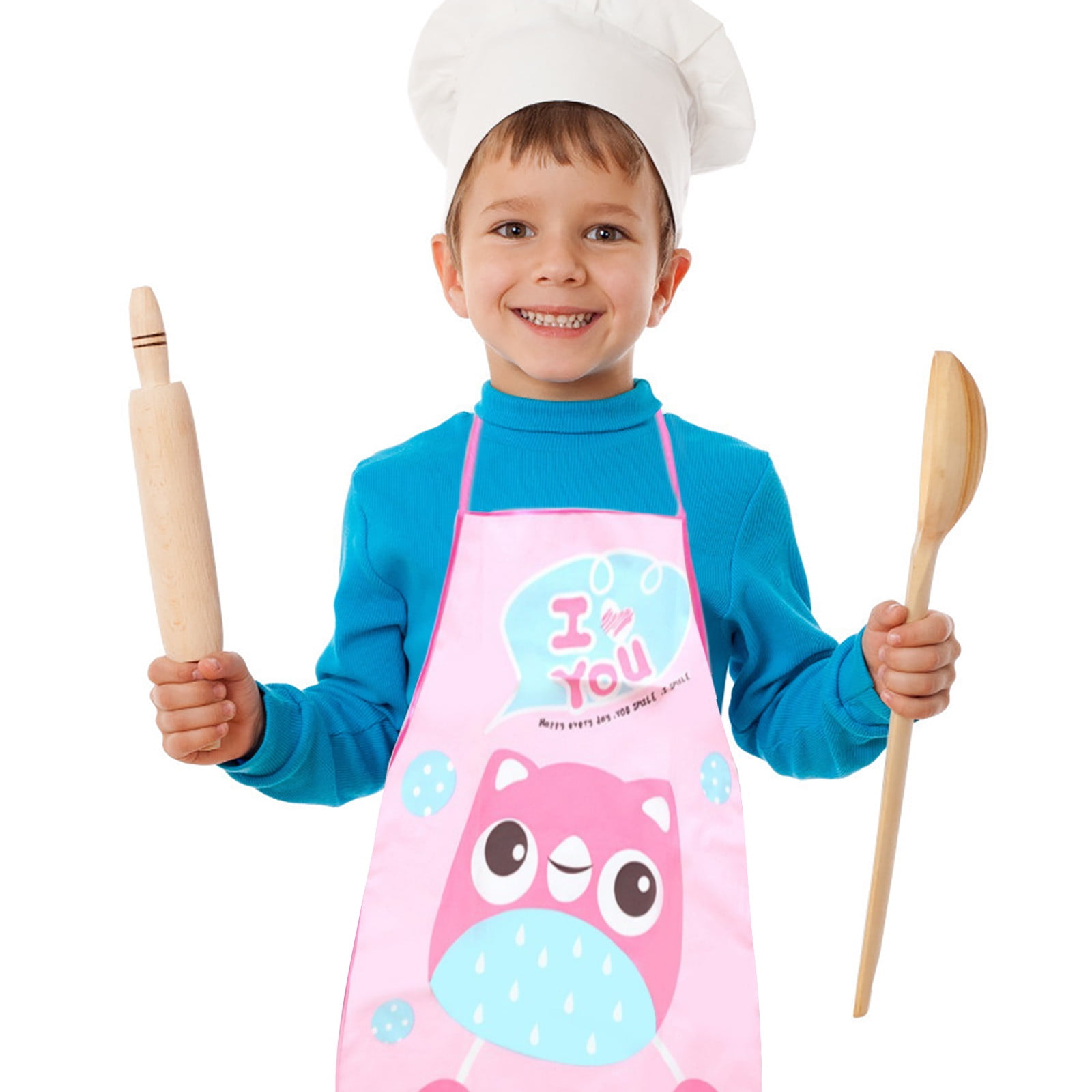 BSGSH Clearance Apron Lady Apron Children's Play Apron Sleeve Set 3-6 ...