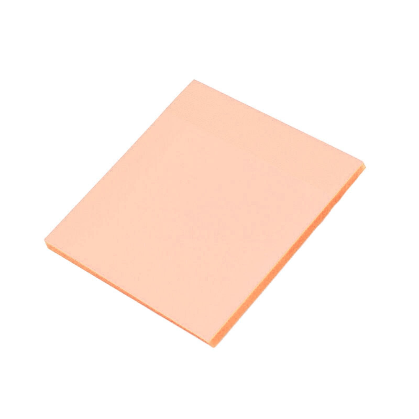 BSGSH Clearance Sticky Notes Transparent Post-It Notes, Pink PET ...