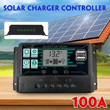 MPPT 30A 40A 50A 60A 100A Solar Charge Controller 12V/24V Solar Panel Battery Regulator Charge ...