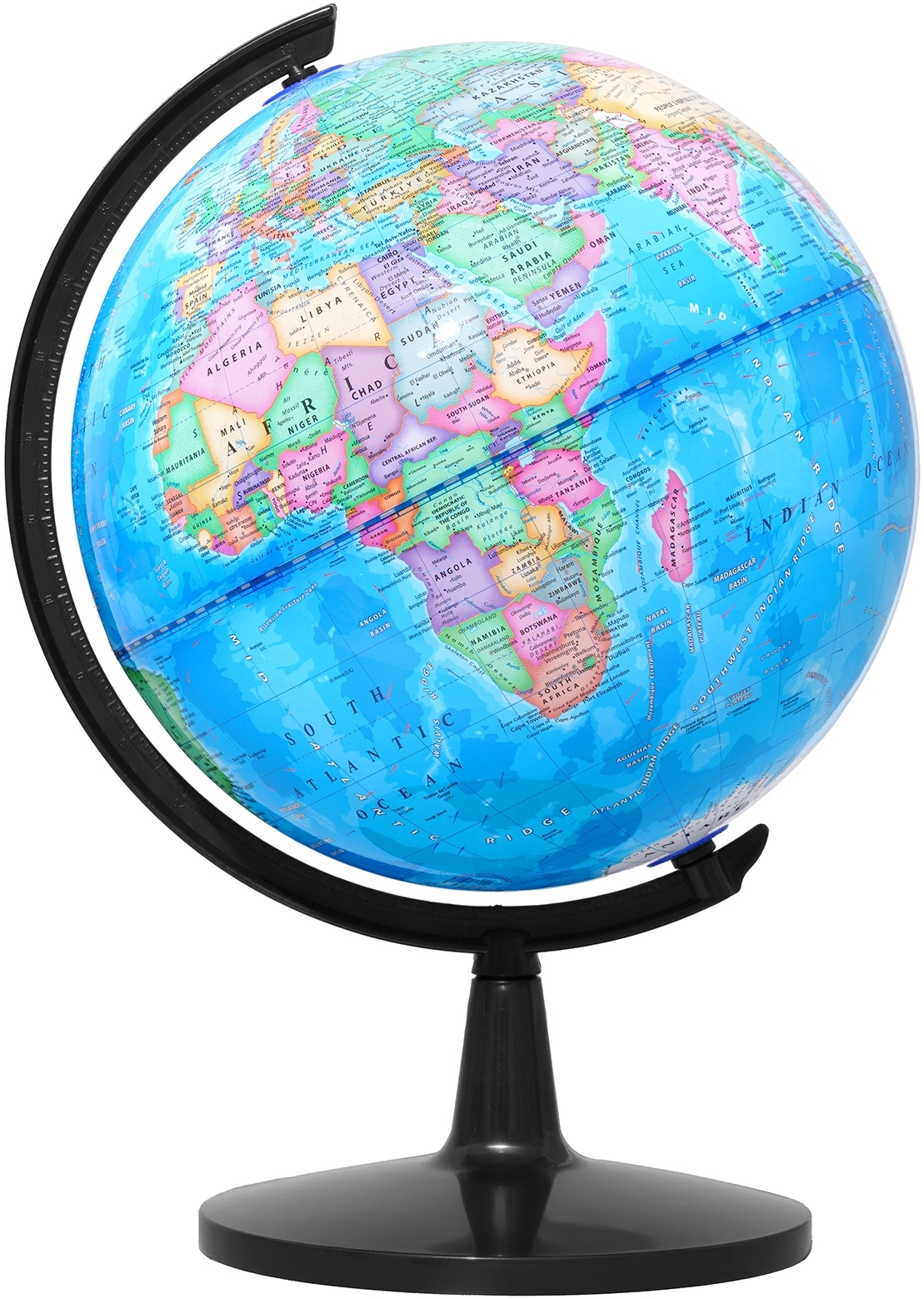Better Homes & Gardens Tabletop Globe with White Marble Base, 6.5" x 9 ...
