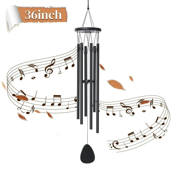 Cevemin Handmade Plastic Wind Chimes and Bell Instruments - Soothing ...