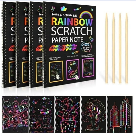Scratch Art Pads