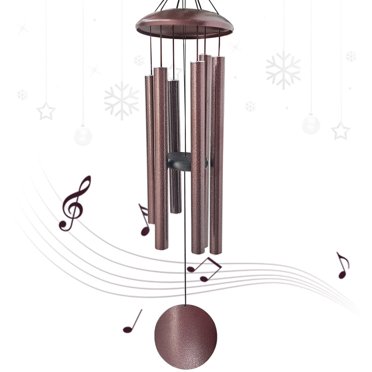"45"" Large Tuned Bass Deep Tone Wind Chimes, Soothing Melody for ...