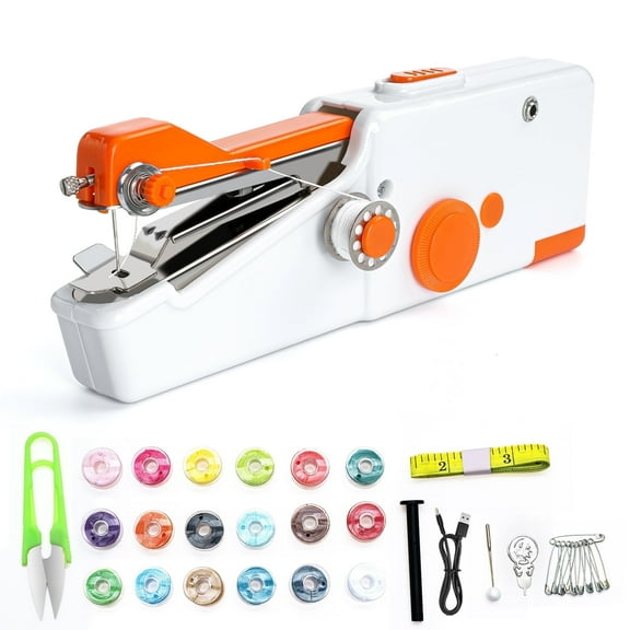 Meiiso Double-Headed Sewing Machine Fast Threader Portable Automatic ...