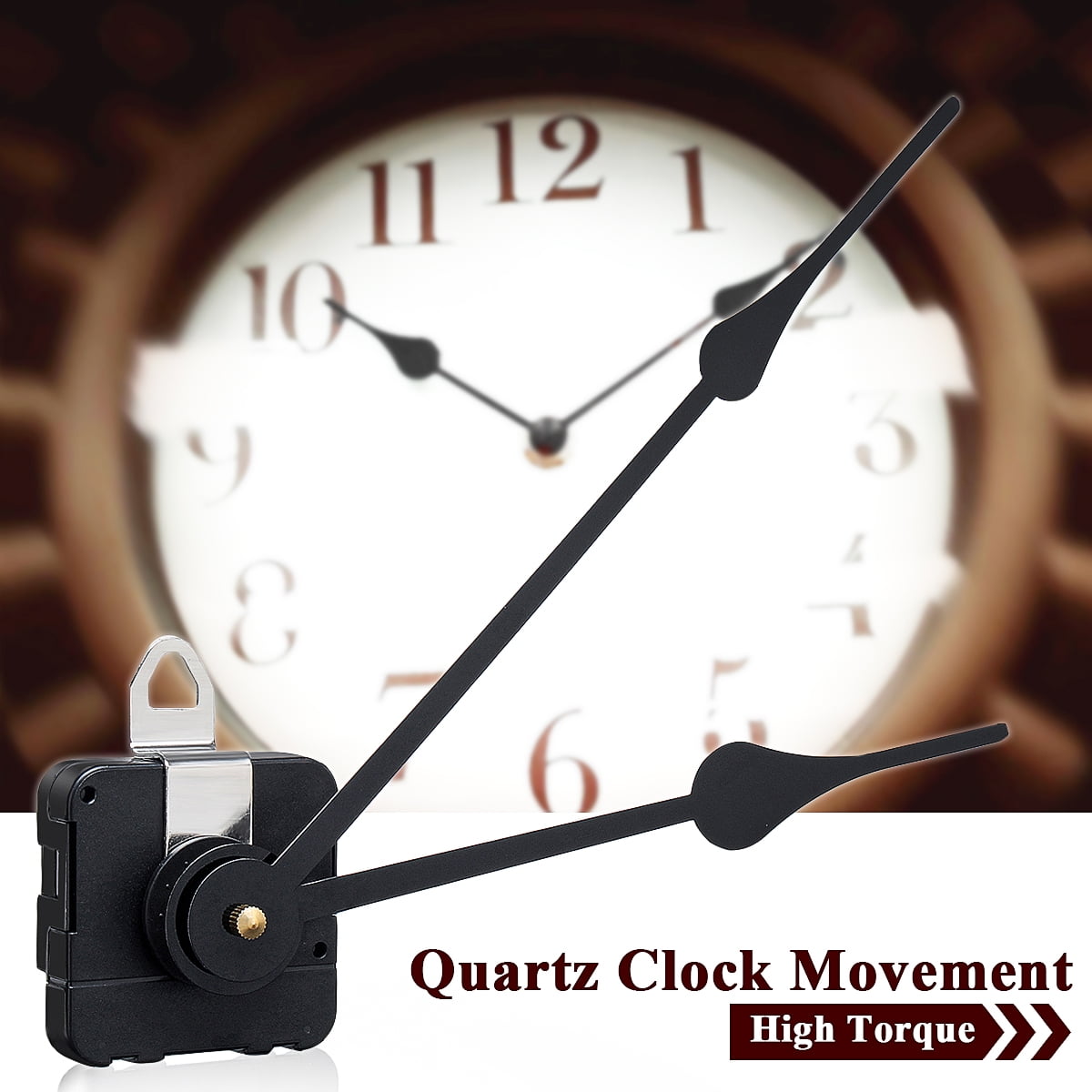 BSHAPPLUS® DIY Wall Quartz Clock Movement Parts Accessories, clock ...