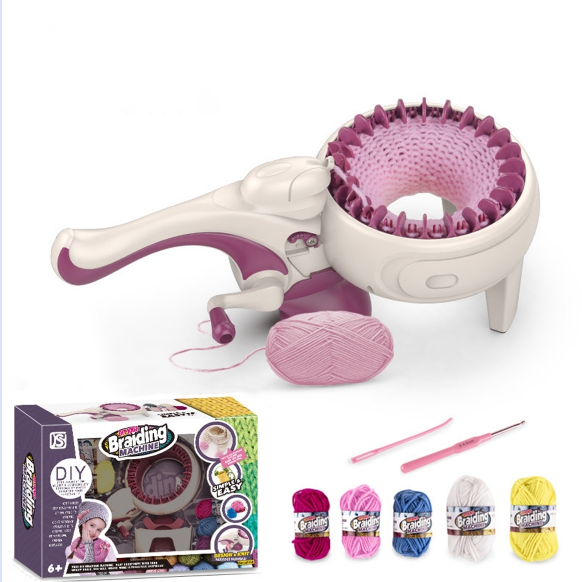 32 Needles Knitting Machine, Smart Weaving Loom Round Knitting Machines ...