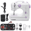 Brother RLX3817, Full-Size 17-Stitch Portable Sewing Machine, White ...