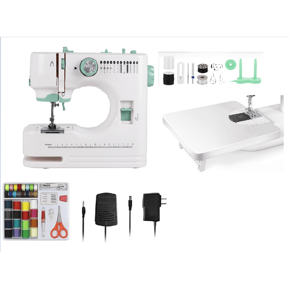BSHAPPLUS® Portable Sewing Machine,57 Piece Handheld Electric Sewing ...