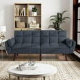 BSHTI Foam Futon Sofa Bed - Twin Size Sleeper - Walmart.com