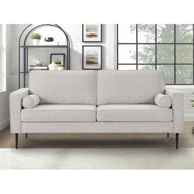 BSHTI 78 inch Upholstered Sofa with high-tech Fabric Surface ...