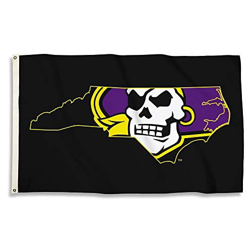 BSI NCAA College East Carolina Pirates 3 X 5 Foot Flag with Grommets ...