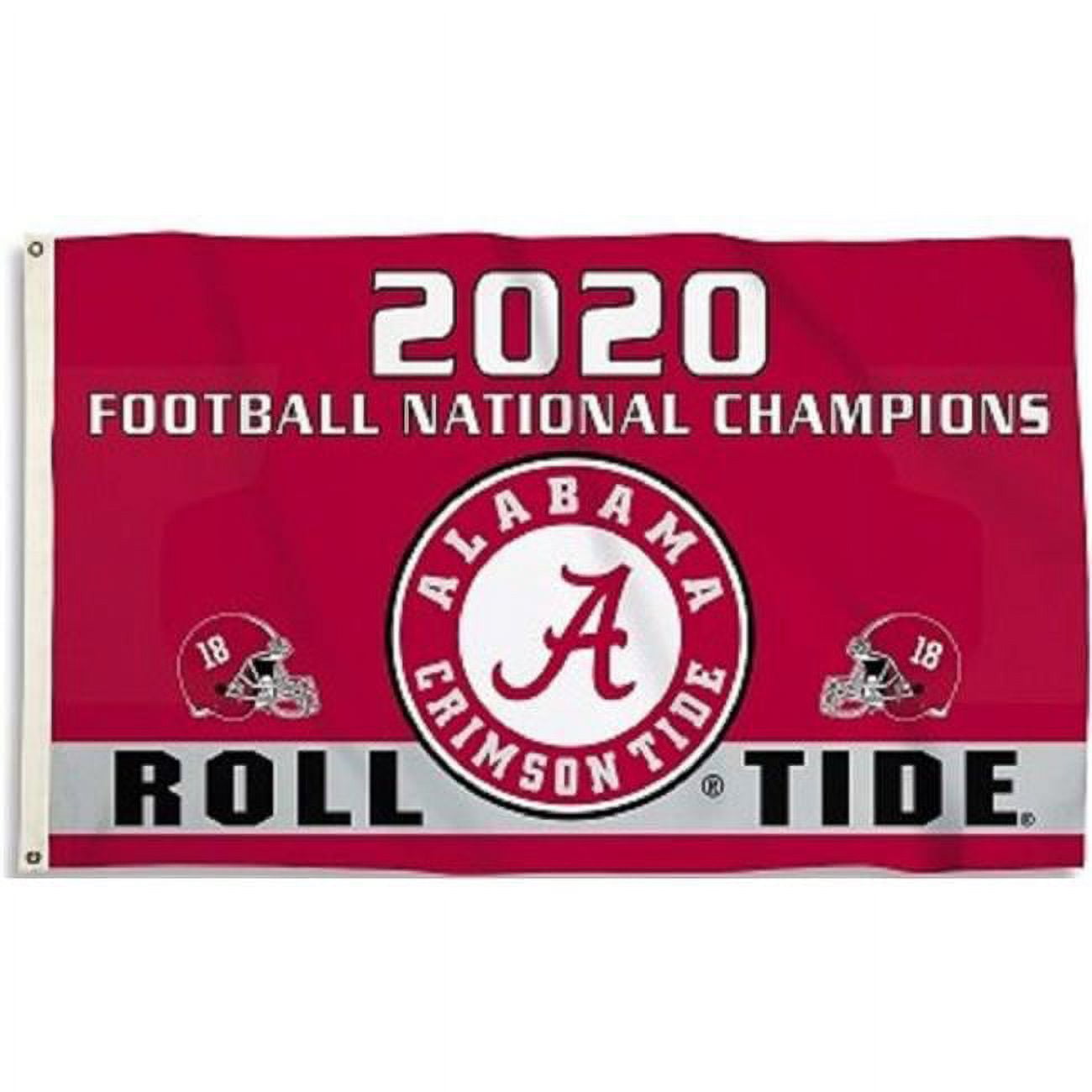 BSI Products 52901A 3 x 5 ft. 2020 National Champion Flag, Team Color ...