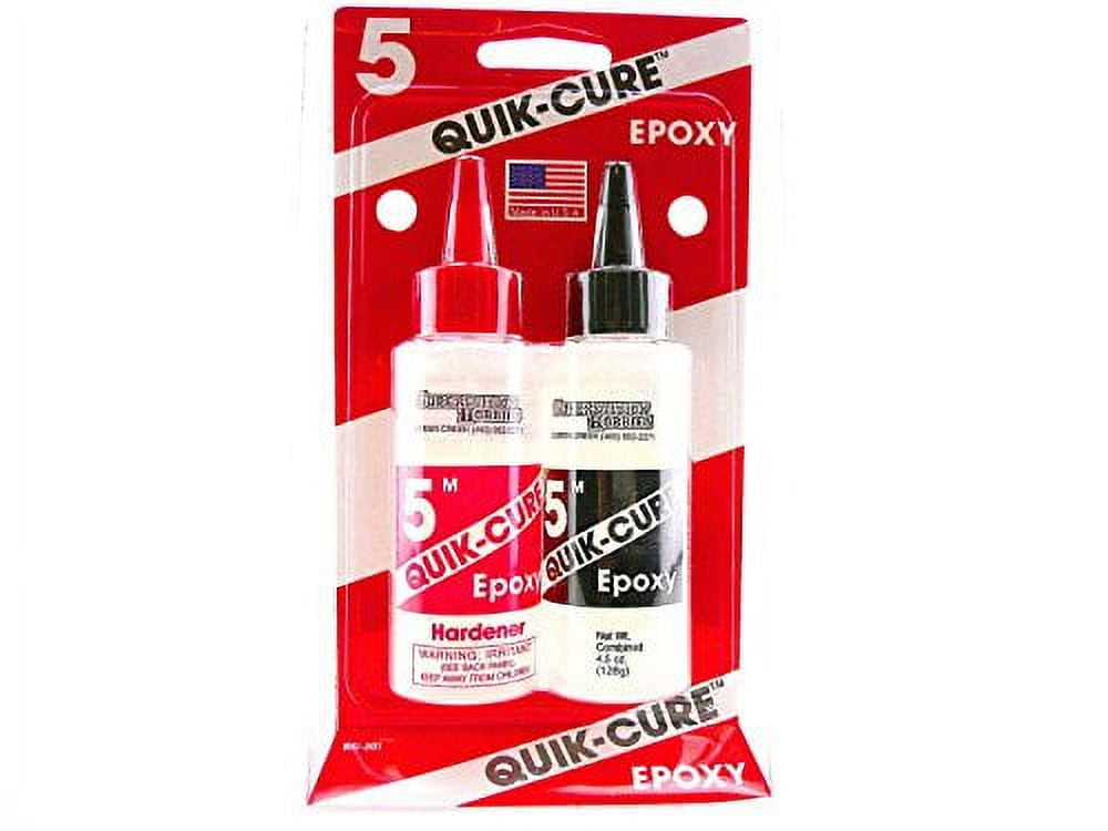 BSI Quick Cure Epoxy 4.5 oz, Quick Cure Epoxy Hardener 4.5 oz - Walmart.com
